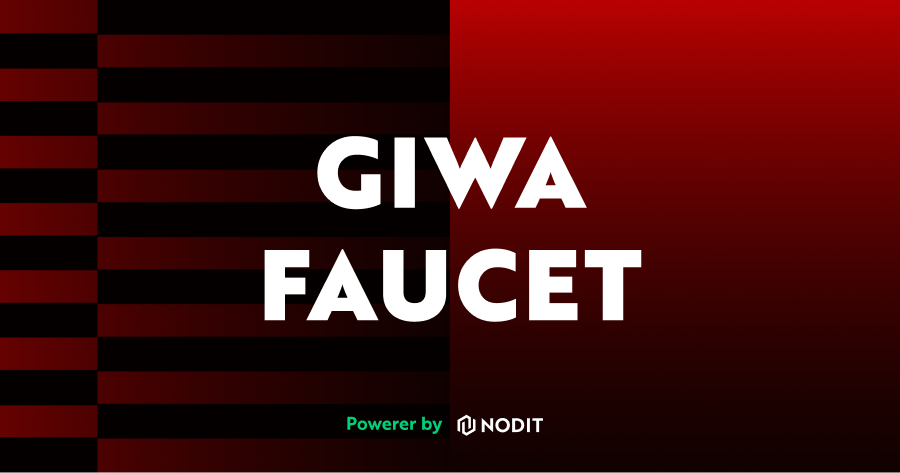 GIWA Chain Sepolia Faucet | Get Free Testnet Tokens on Nodit